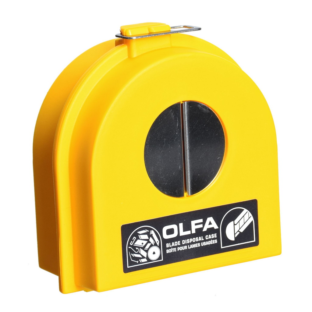 OLFA DC-2 Blade Disposal Container with Safety Snap-Off
