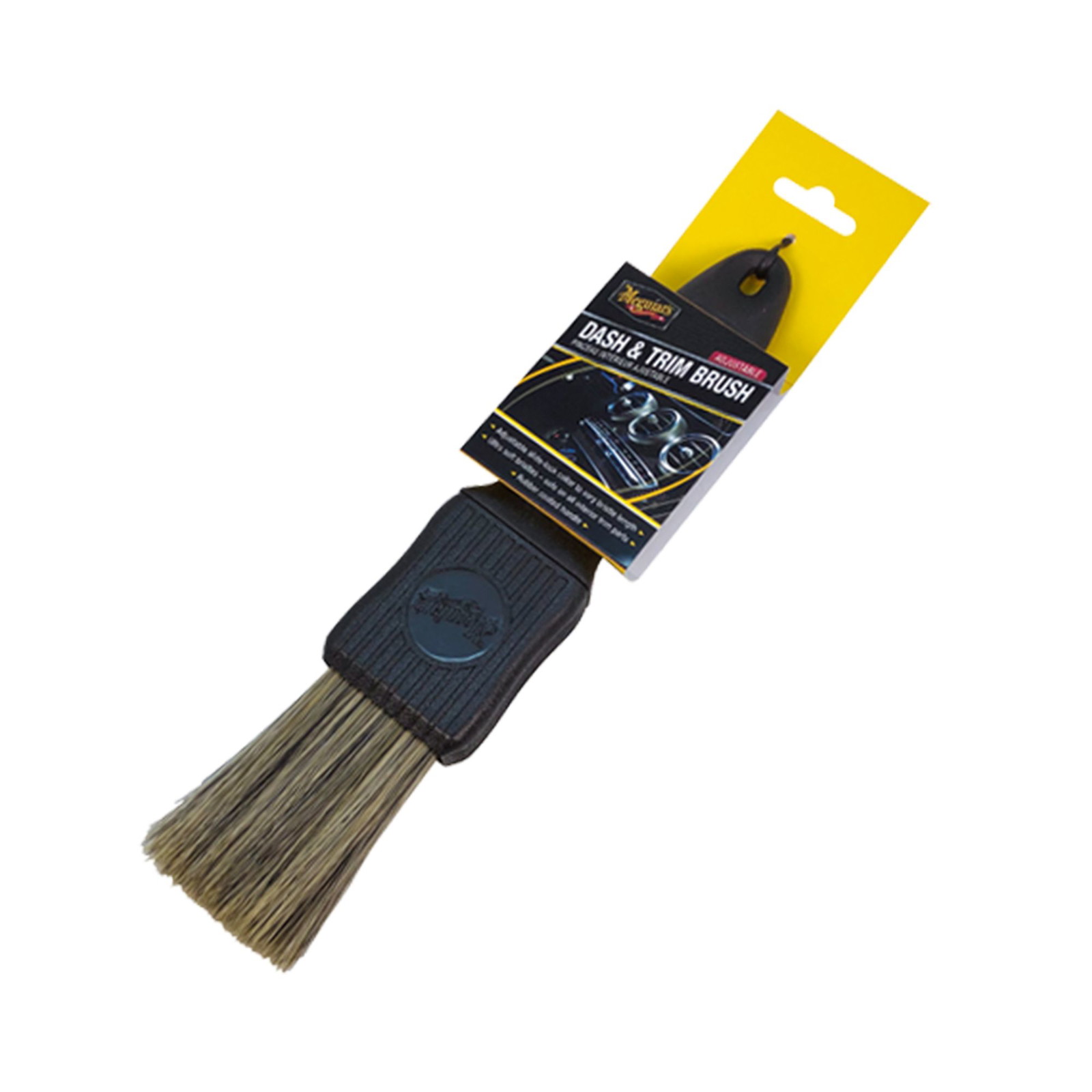 Meguiars Slide Lock Brush for Interior Detailing